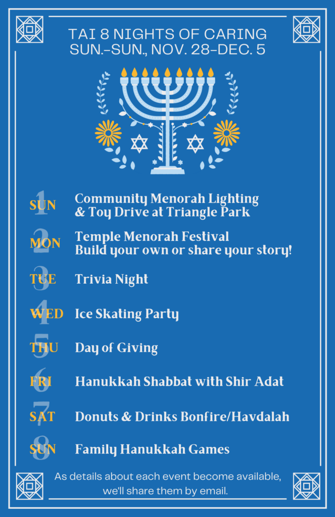 Hanukkah - Temple Adath Israel, Lexington KY